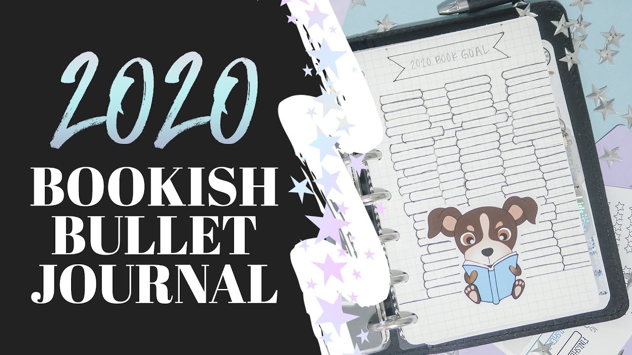 2020 Bookish Bullet Journal / Reading Planner Section - YouTube