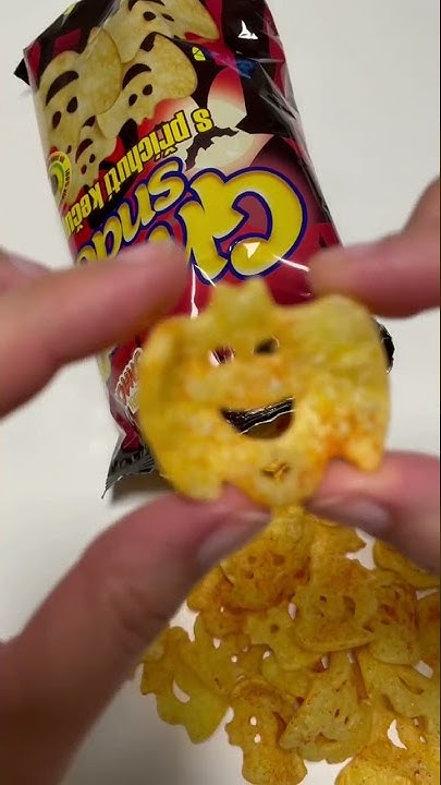 GOLDEN SNACK GHOST SNACK HALLOWEEN BAT SHAPE POTATO CHIPS CRISPY ...