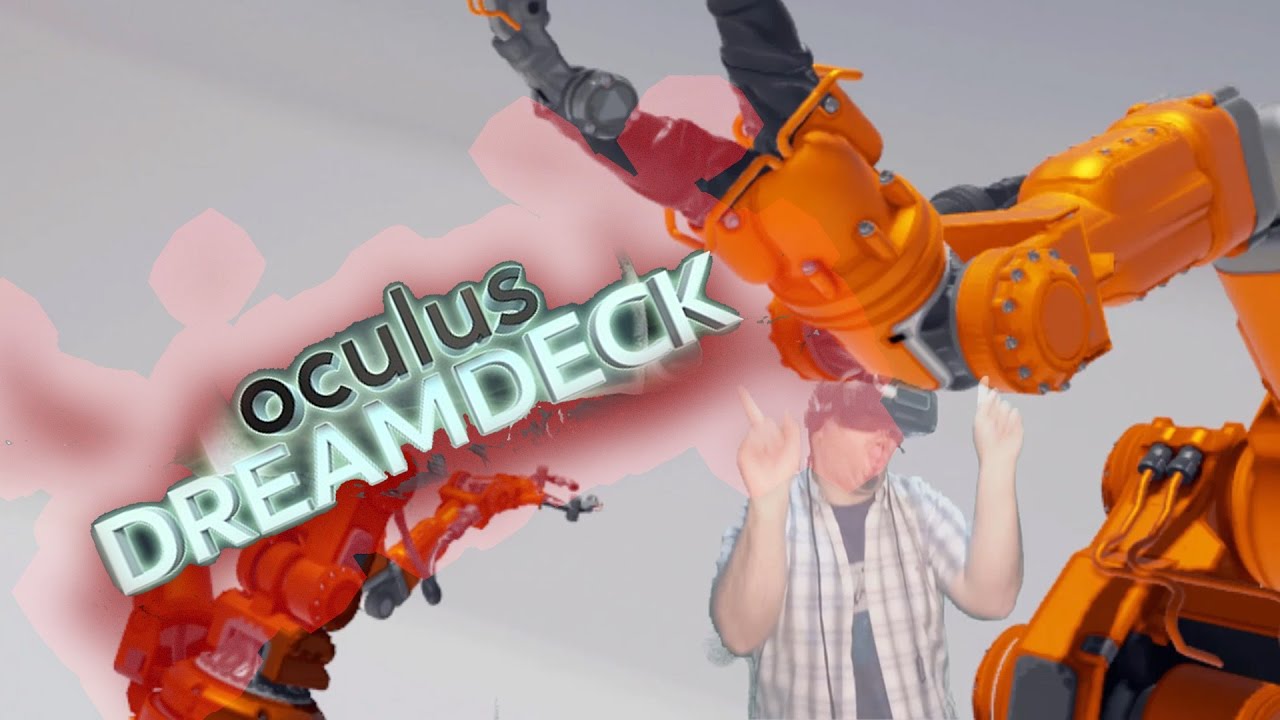 Oculus Dreamdeck - realidad virtual en español - Dinosaurios+Batman ...