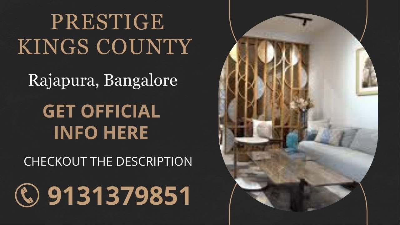 Get Official Info About PRESTIGE KINGS COUNTY 😍 New Launch Apartments 🏢 ...