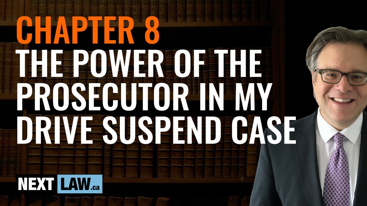 The Power of the Prosecutor In My Drive Suspend Case - YouTube
