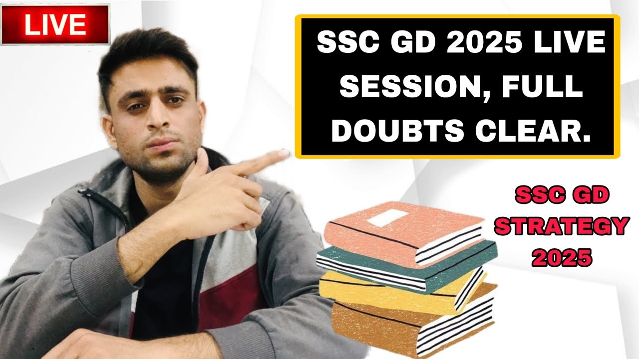 SSC GD 2025 strategy and doubt session | SSC GD 2025 | SSC GD Notes and ...