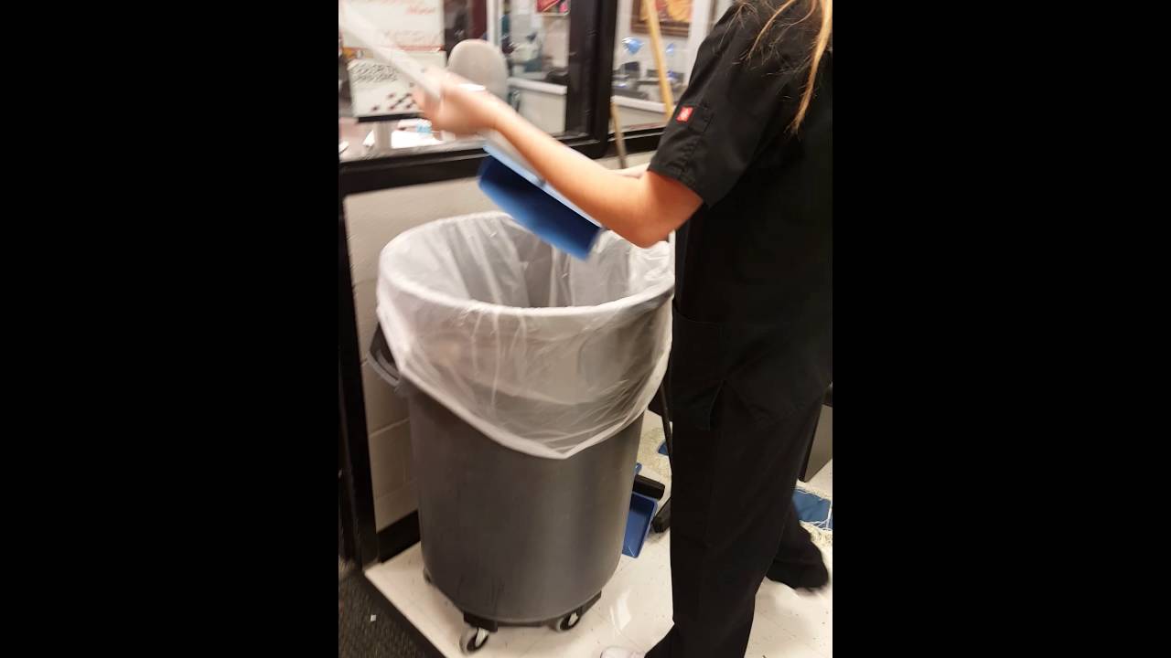 How to clean the reception desk - YouTube