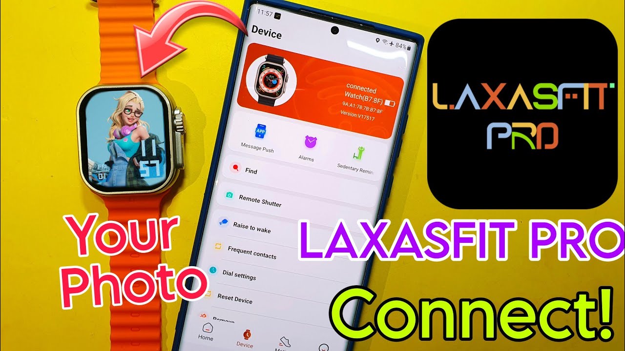 Laxasfit Pro App Connect To Phone | laxasfit pro app ko phone se kaise ...