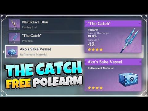 How to get The Catch polearm weapon - Genshin Impact - YouTube