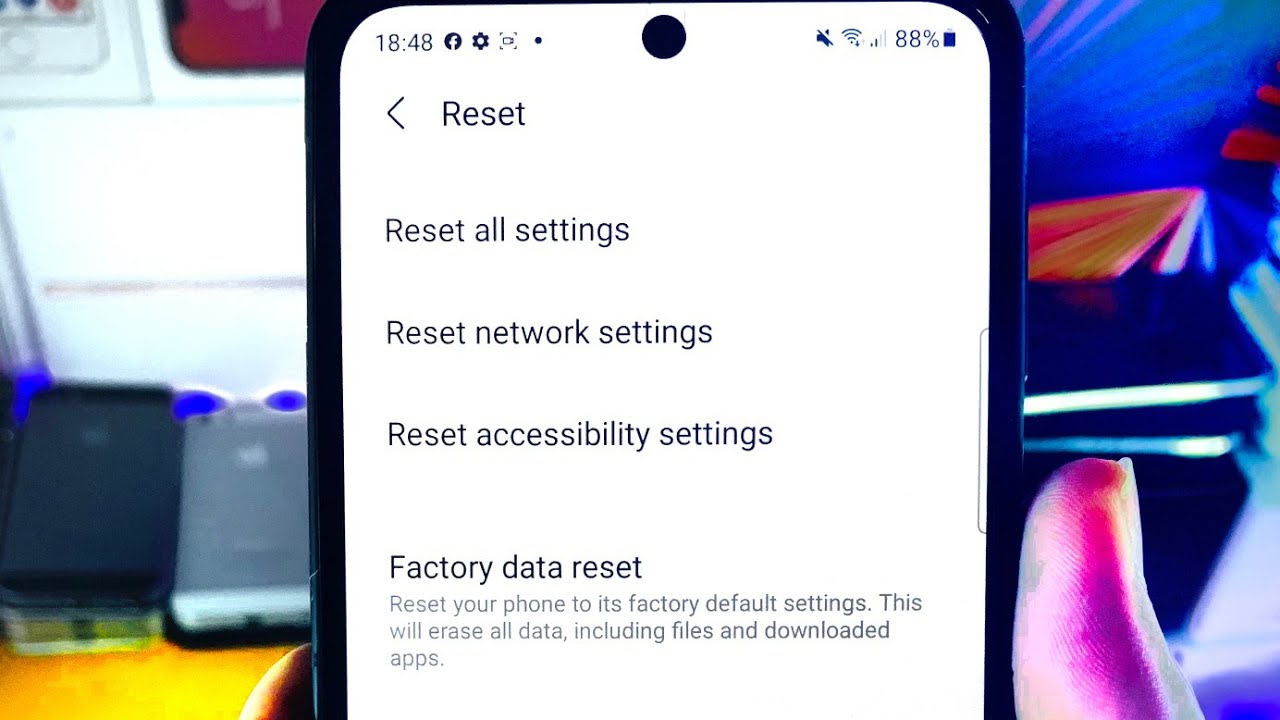 How To Reset Samsung Galaxy Z Flip 3 to Factory Default! [Z Flip 3 5G ...