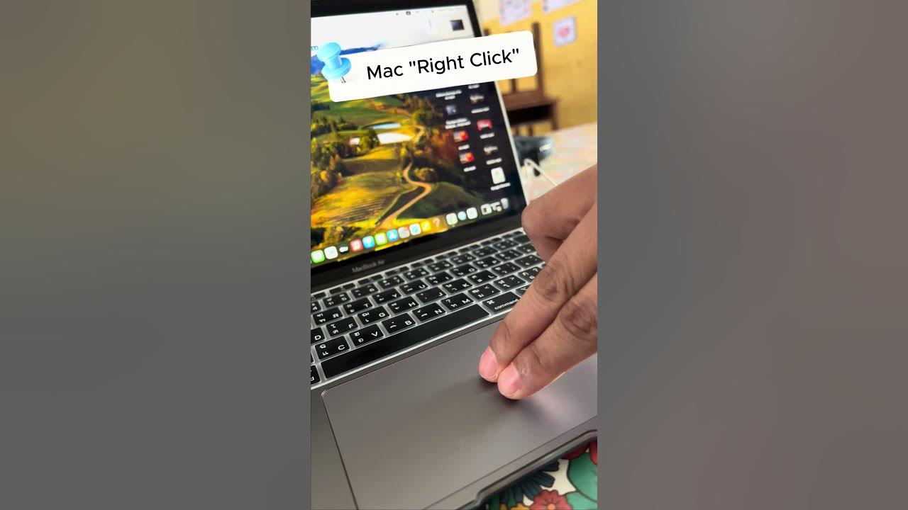 MacBook How to "Right Click" - YouTube
