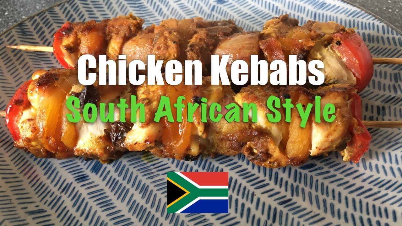 How to make: Chicken Kebabs (Sosaties) South African style - YouTube