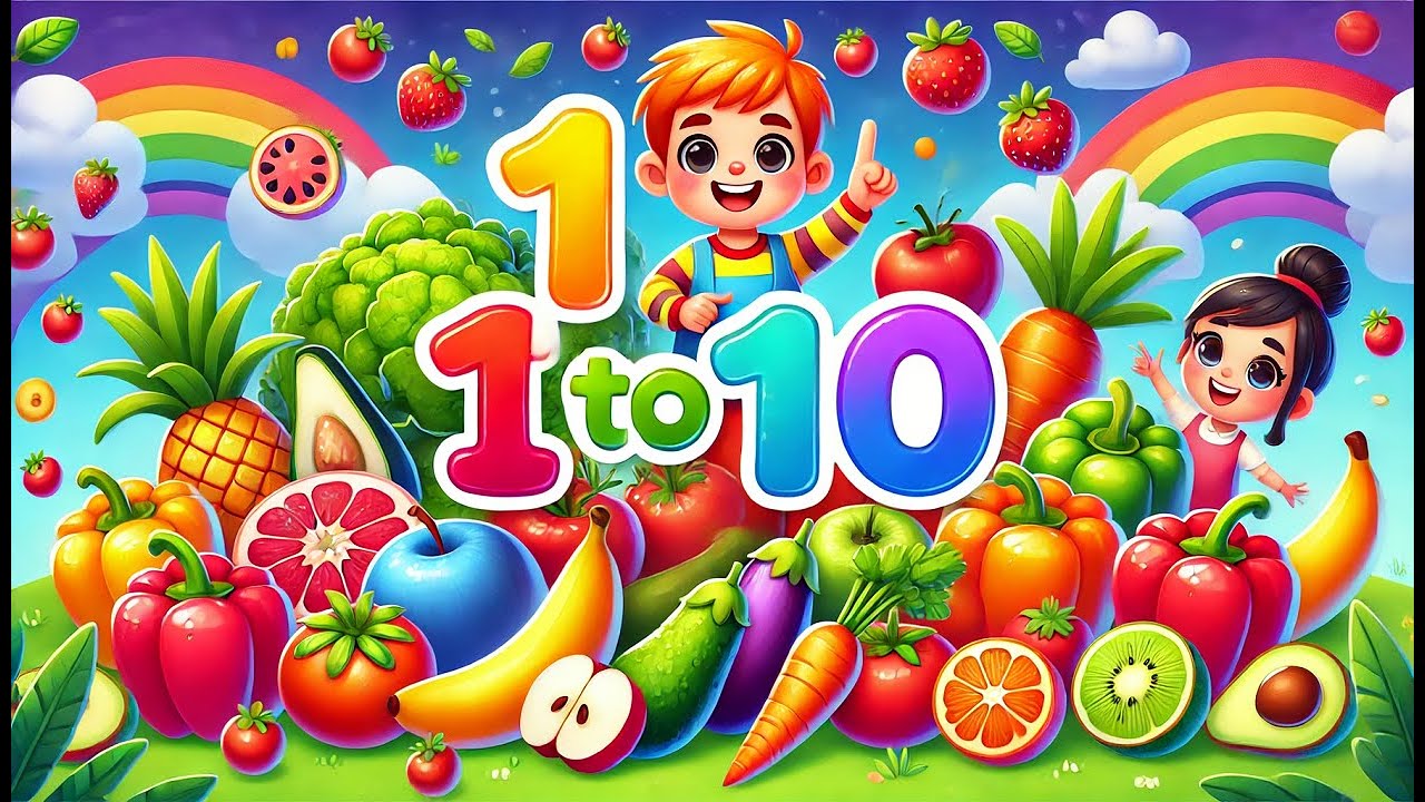 Learn Counting 1 to 10 For Children | Learn Counting Numbers with ...
