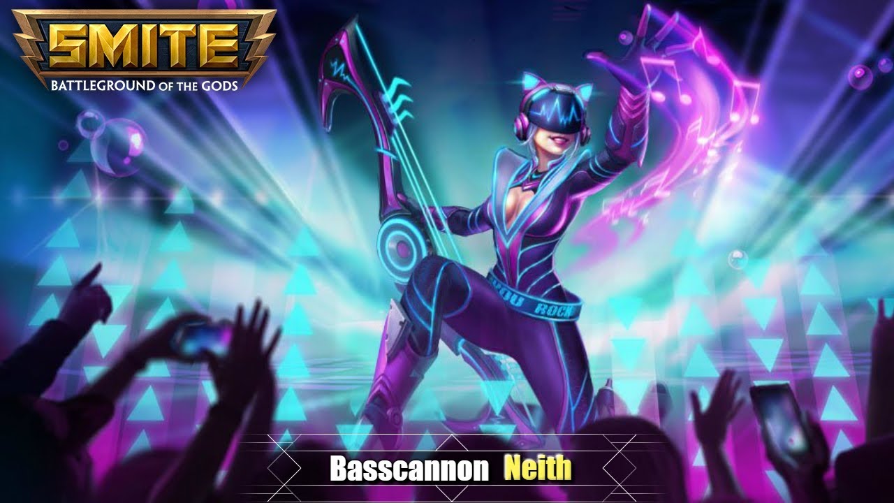 SMITE: New Neith Skin - Basscannon Neith - Abilities, Voice Pack ...