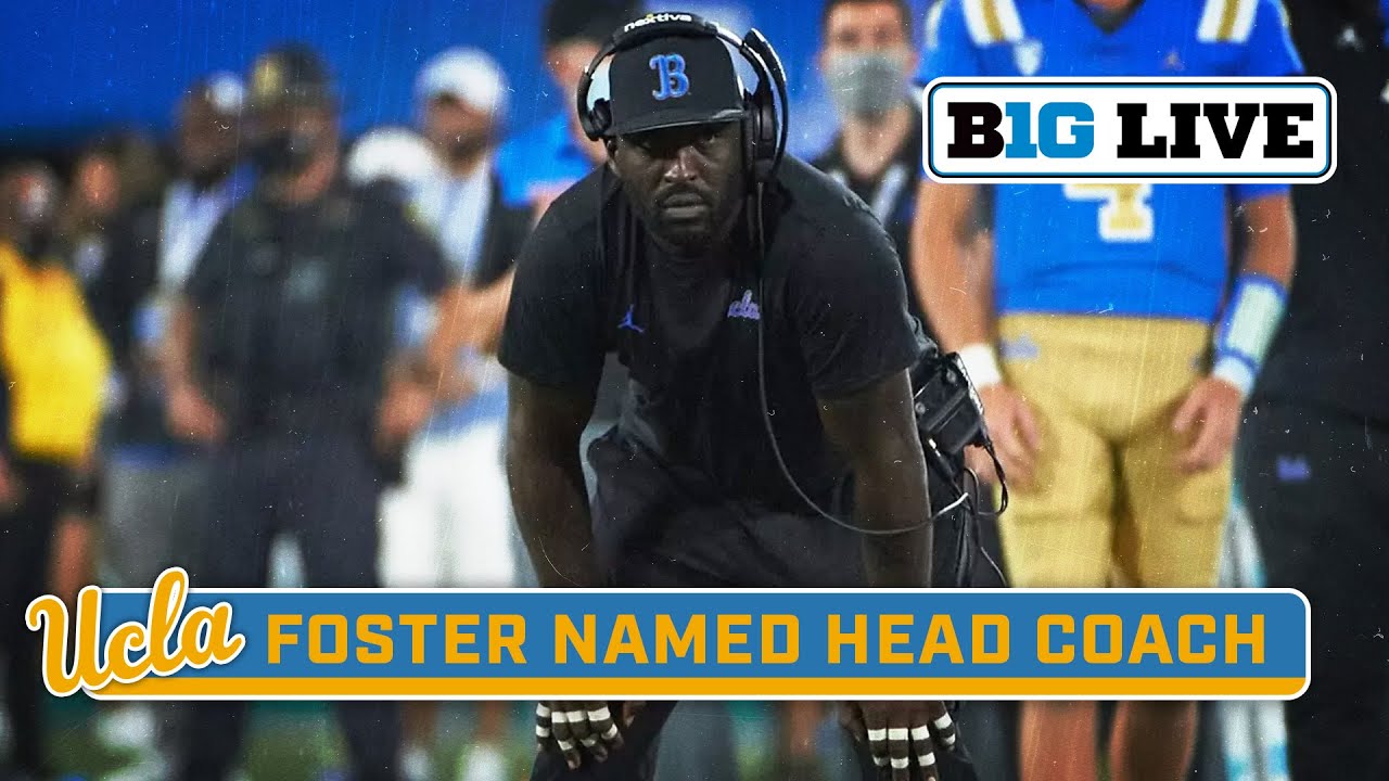 DeShaun Foster Introductory Press Conference | UCLA Football - YouTube