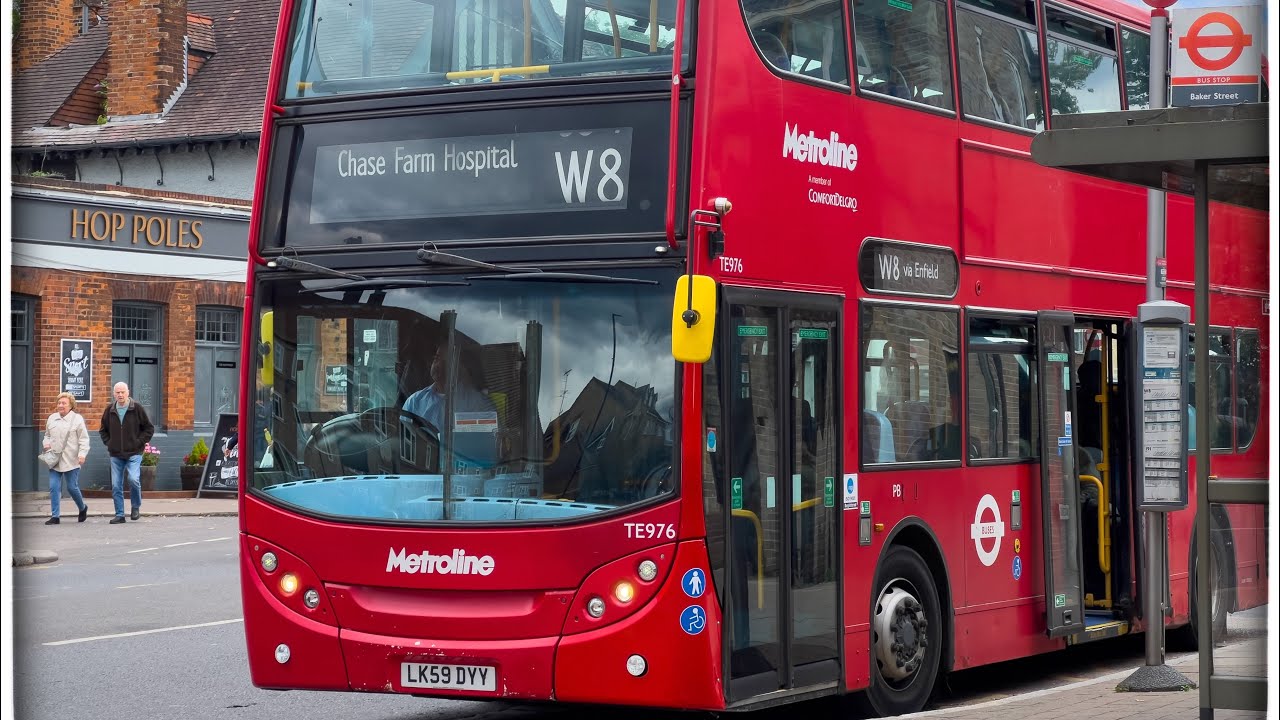 Journey on Metroline TE976 on route W8. 28 September 2022 - YouTube