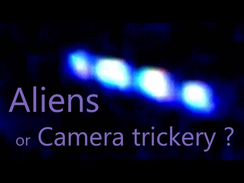 Aliens or Camera trickery - YouTube
