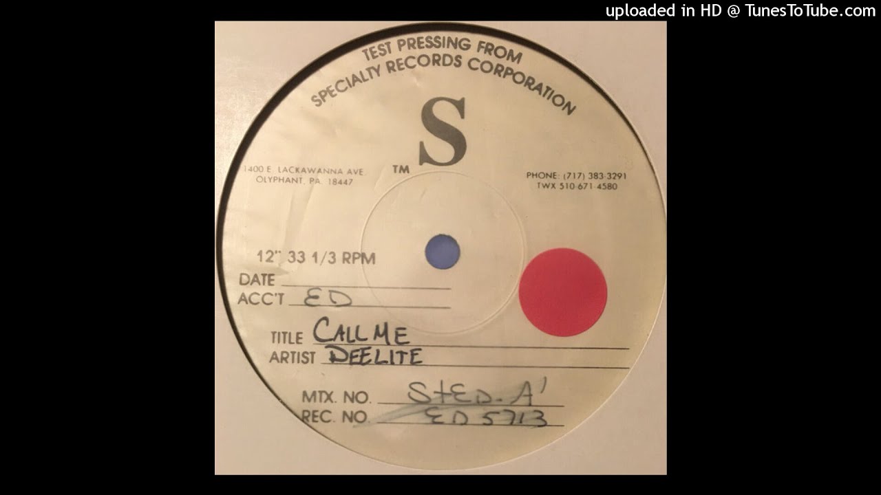Deee-Lite - Call Me (Ralphi's Extended LP Mix) - YouTube