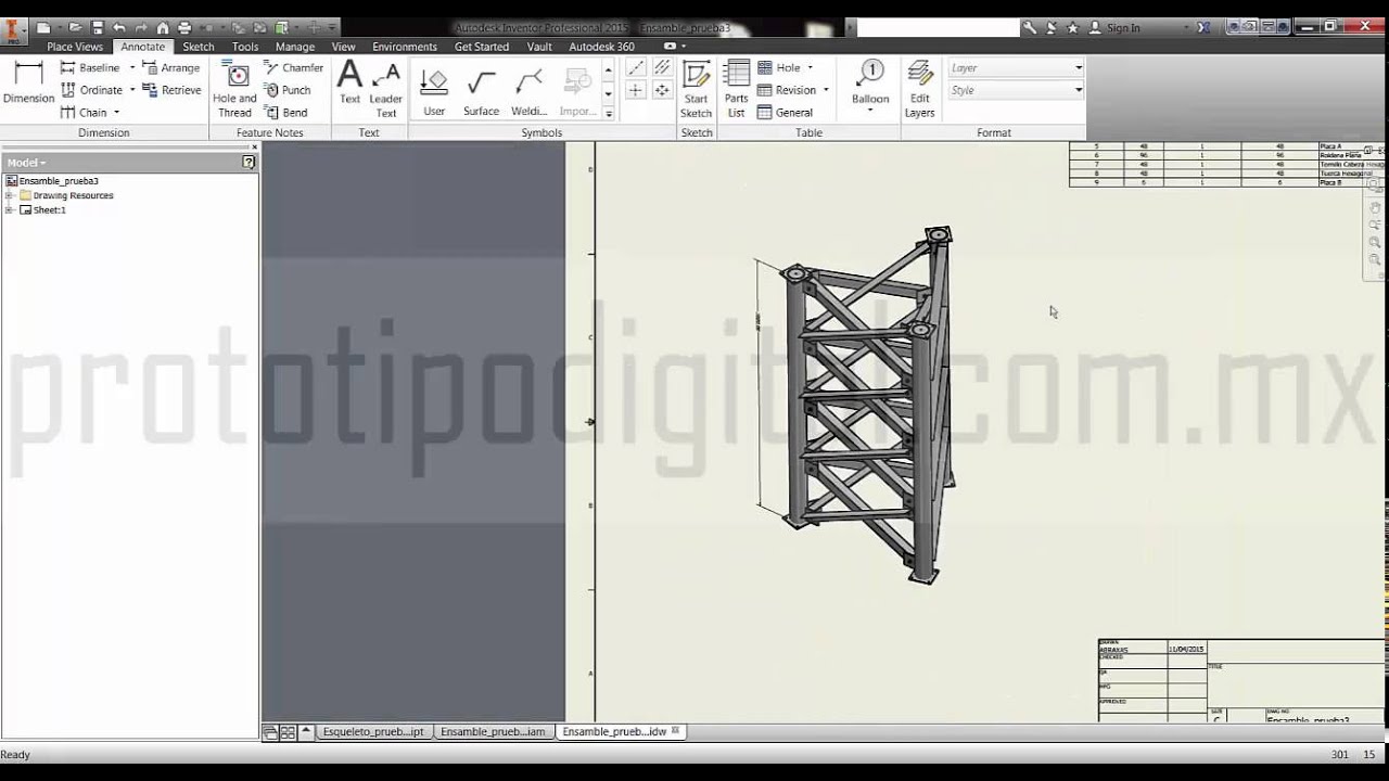 Diseño de sección estructural para torre de telecomunicaciones con ...