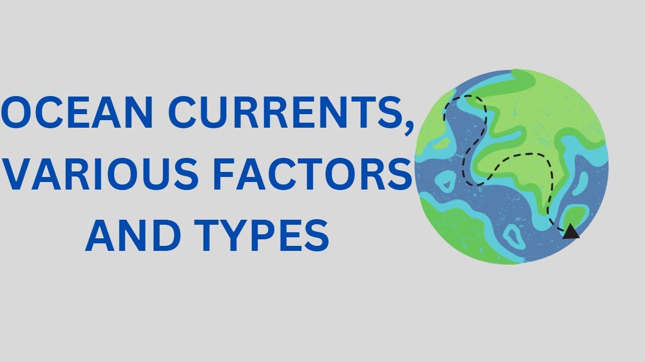 OCEAN CURRENTS- I(definition, nature, gyres, factors influencing) - YouTube