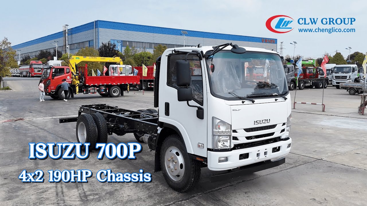 ISUZU 700P 4x2 190HP Chassis - YouTube
