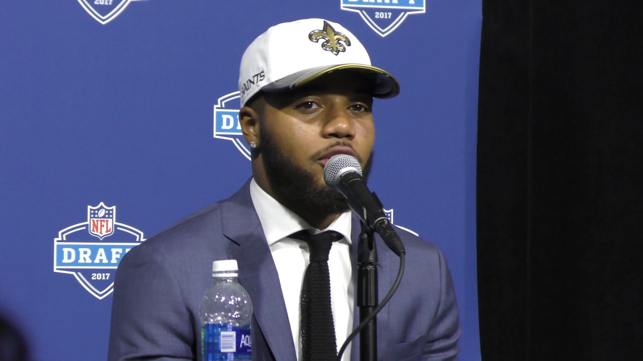 New Orleans Saints Marshon Lattimore 2017 NFL Draft Press Conference ...