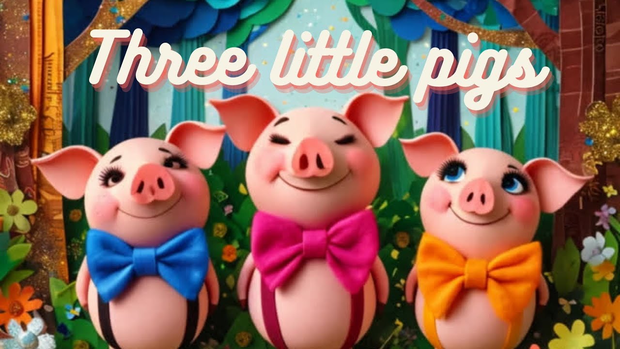 Three Little Pigs: A Whimsical Adventure - English Bedtime Stories ...