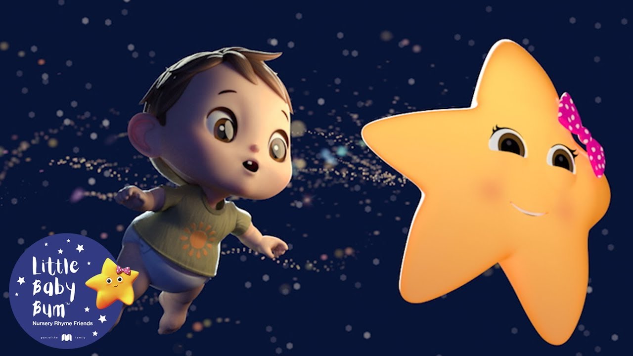 Twinkle Twinkle, Little Star | Baby Cartoons and Kids Songs | Lellobee ...