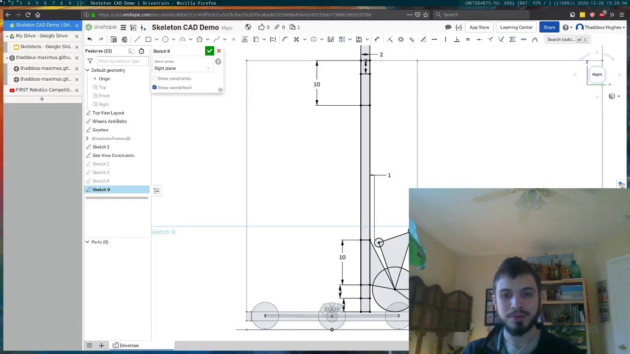 Skeleton CAD - A Live Demo - YouTube