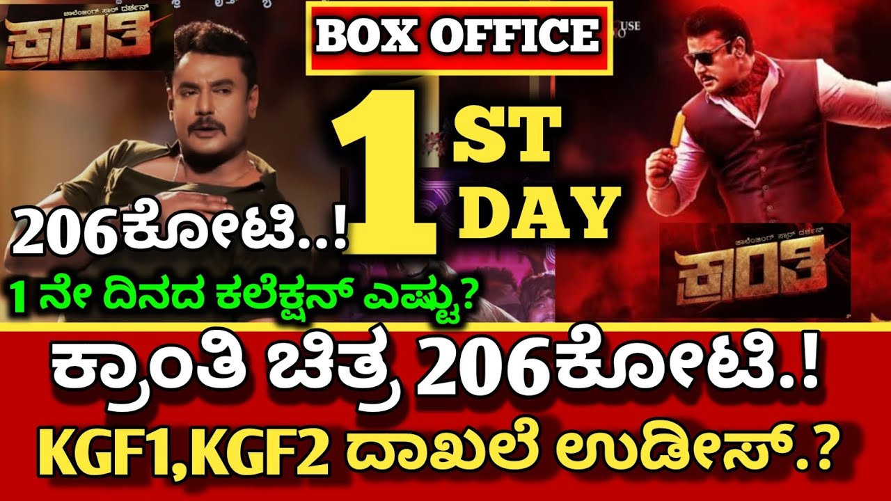 Kranthi Movie 1 Day Collection, Kranthi Collection, Kranthi Box-office ...