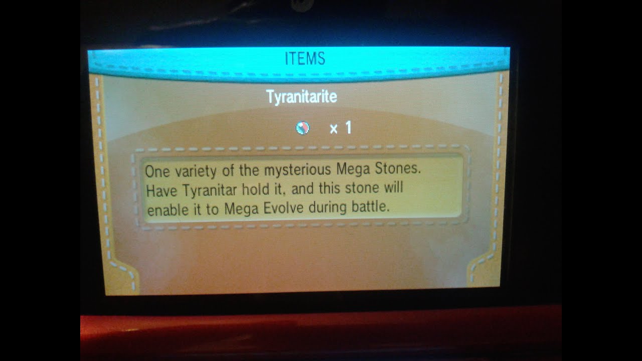 Pokemon X and Y Mega Stone Location: Tyranitarite/Aggronite! Get MEGA ...