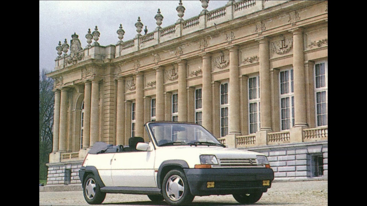 Renault Supercinque EBS cabriolet - YouTube