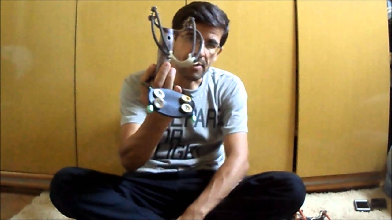 Estilingue profissional - YouTube