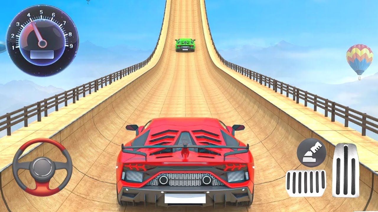 Mega Ramp Car Stunt Game - Ramp Car Racing 3D - Android Gameplay - YouTube