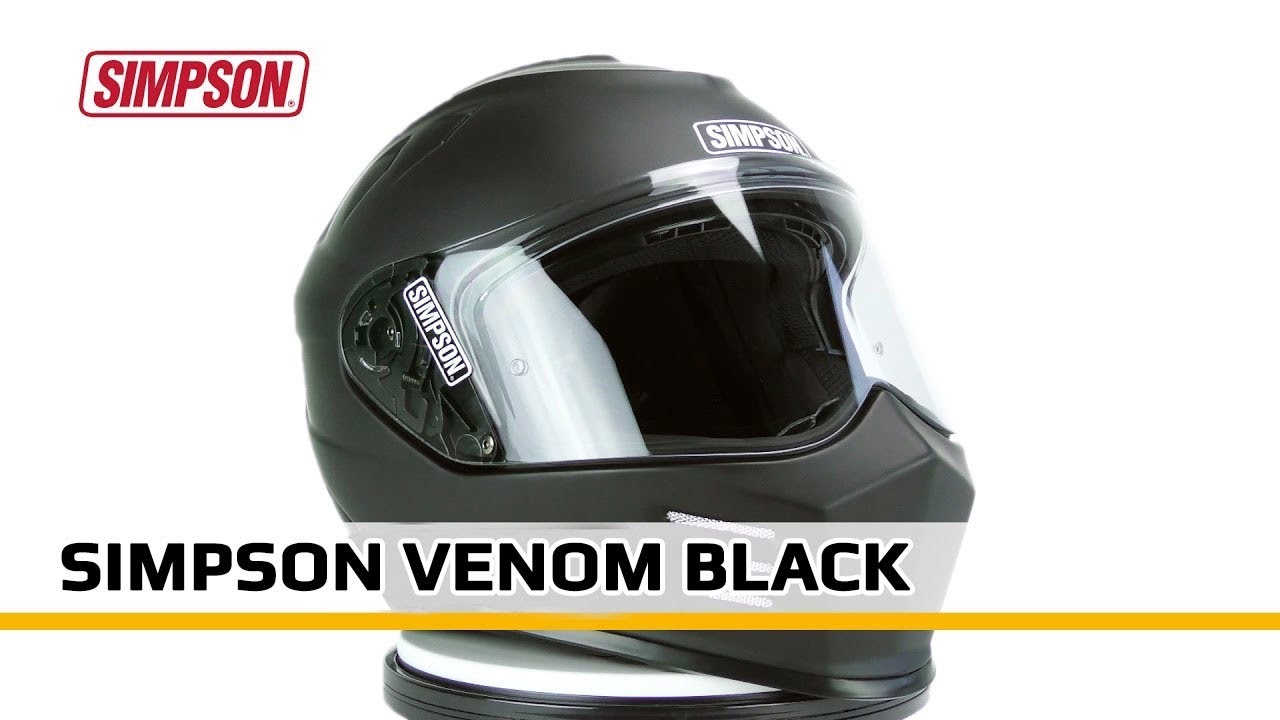 Simpson Venom Black - 360° Oram - YouTube