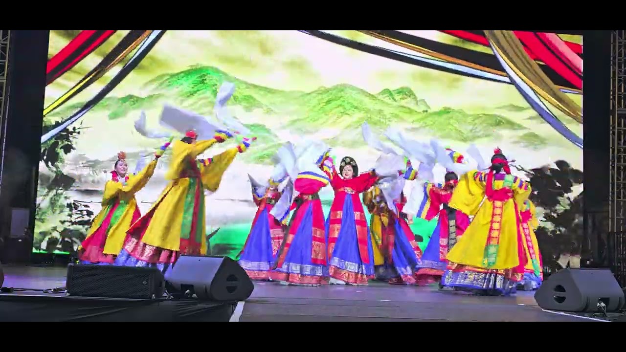 Korean Traditional dance, Kim Eung Hwa Dance Co. @ Los Angeles Korea ...