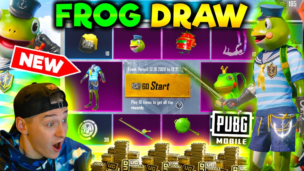 NEW LEGENDARY FROG LUCKY DRAW! ($10,000 UC) - YouTube