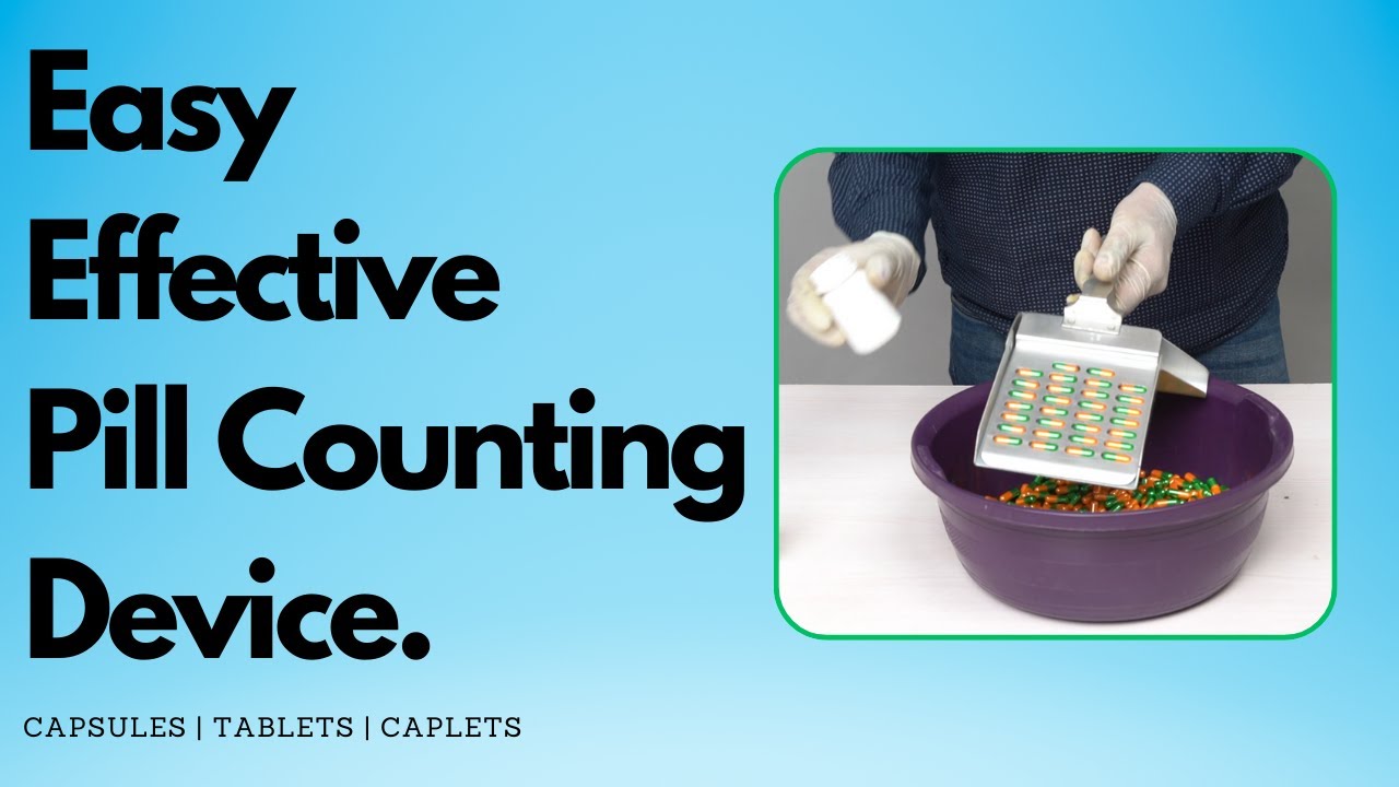 30 Capsules Counter Device | Manual Tablet Counter - YouTube
