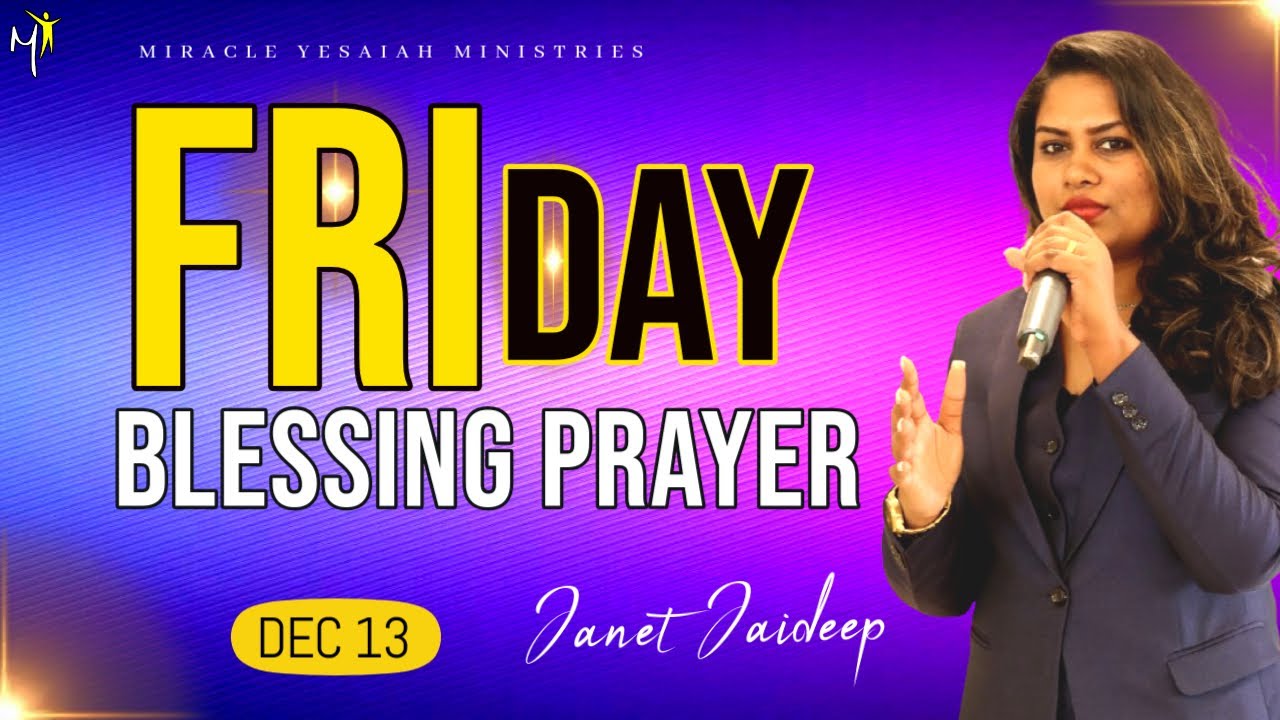 BLESSING SERVICE | JANET JAIDEEP | MIRACLE YESAIAH MINISTRIES - YouTube