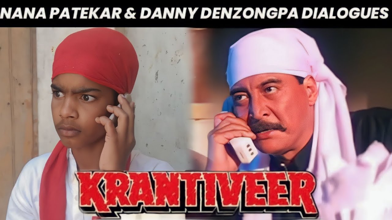 Krantiveer (1994) Nana Patekar | Danny Denzongpa | Krantiveer Movie ...