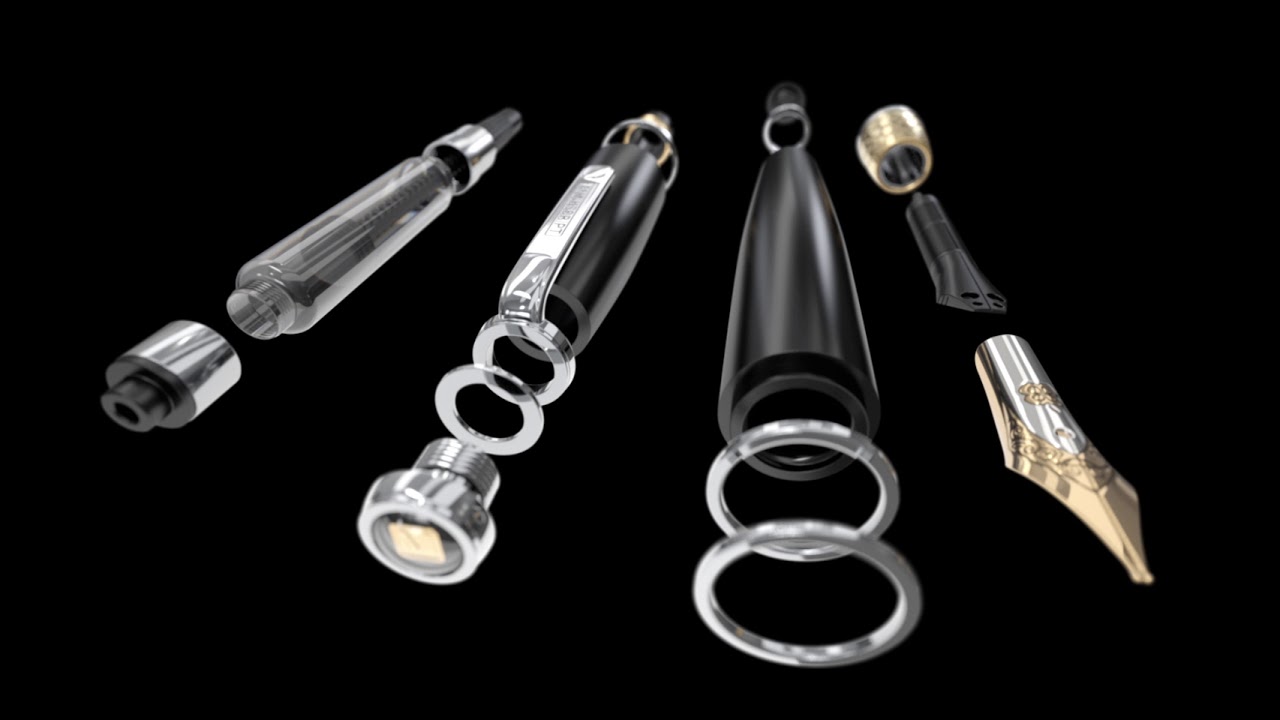 Art of the fountain pen. - YouTube