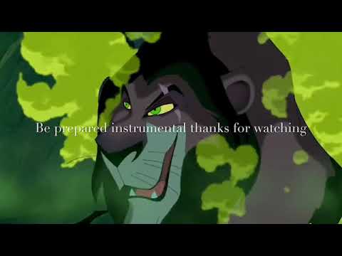 Be prepared instrumental |The Lion King| - YouTube