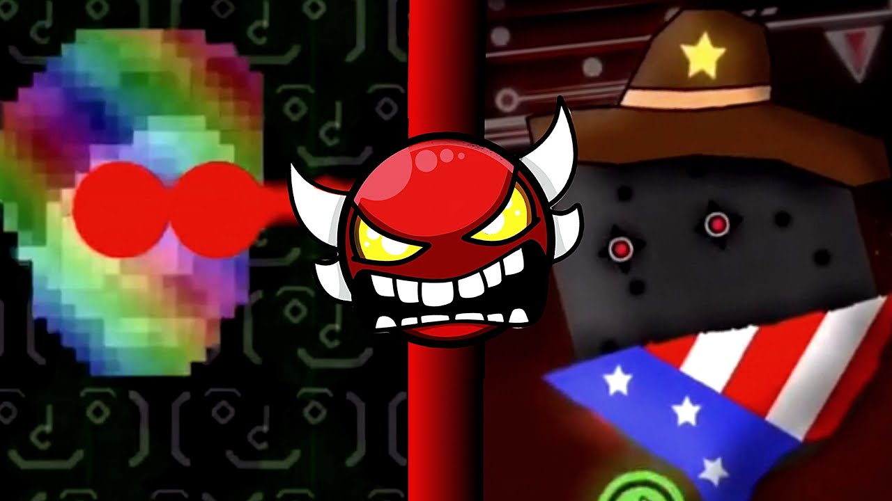 Another top 5 weird geometry dash boss battles - YouTube
