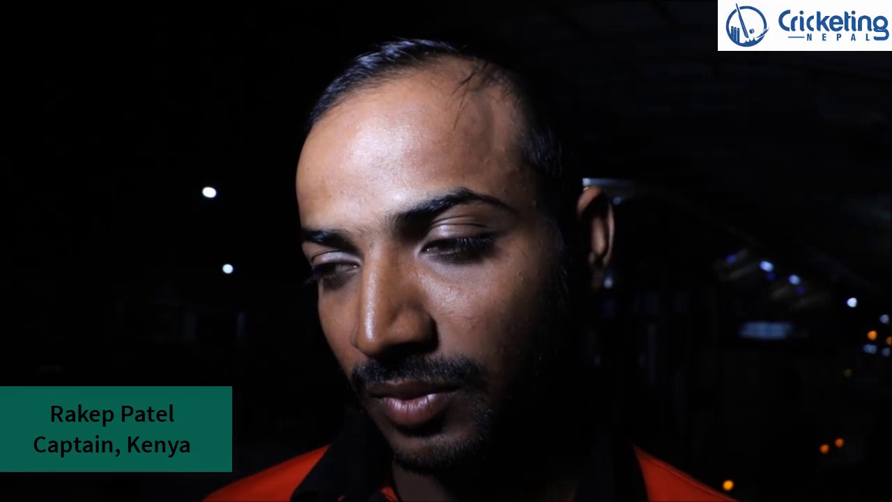 Rakep Patel, captain of Kenya speaks after landing in nepal. - YouTube