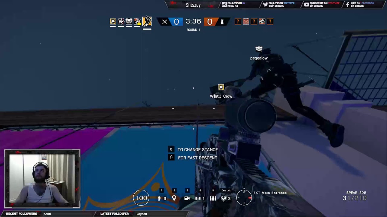 R6 Siege - [Casual Gameplay] 4 stack queue time! - YouTube