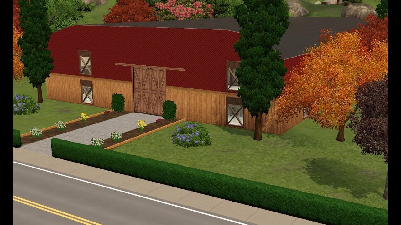 Sims 3: Baylin Equestrian arena - YouTube
