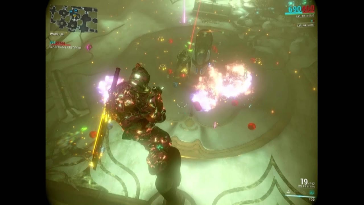 GOKUSSJ3Z - Warframe gameplay (Defense 50 waves) - YouTube