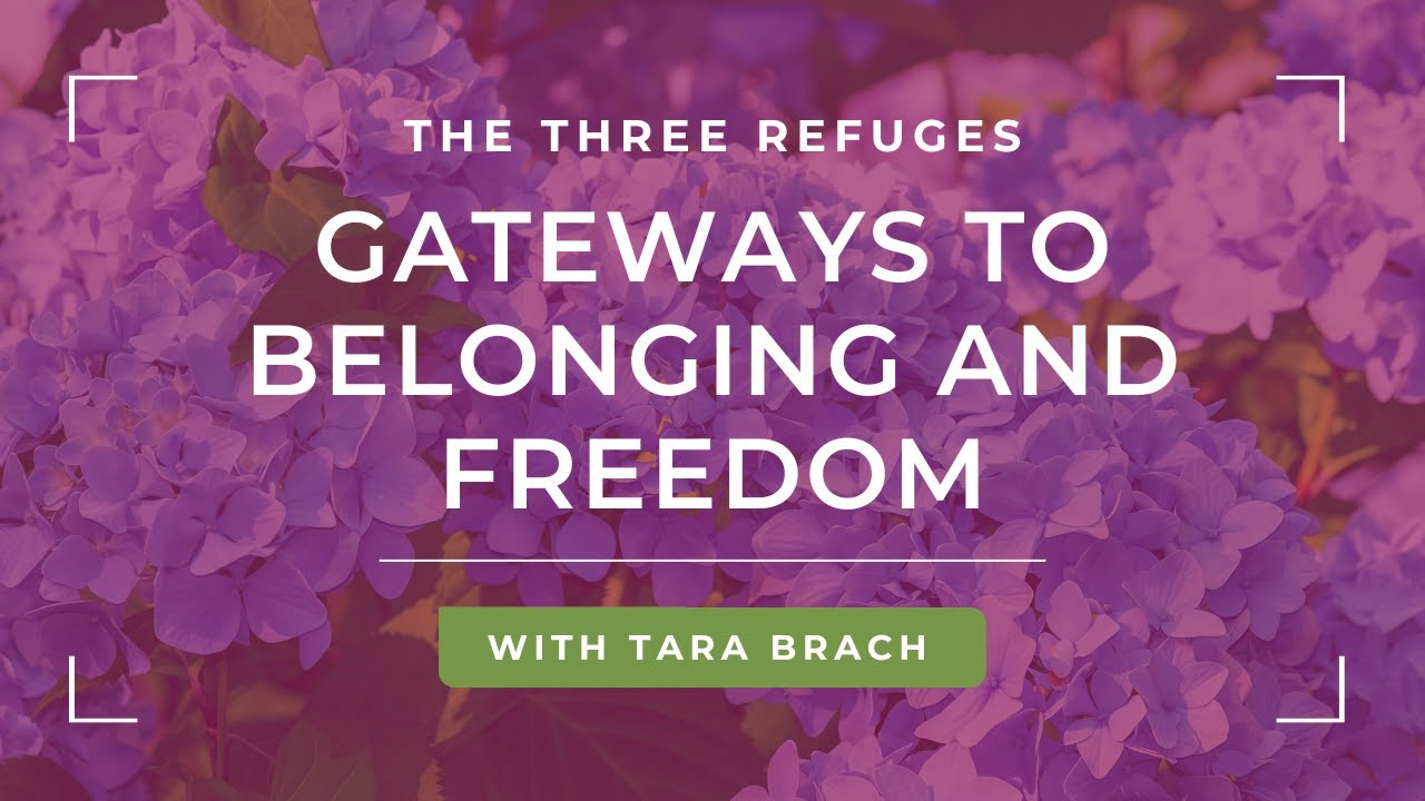 The Three Refuges: Gateways to Belonging and Freedom with Tara Brach ...