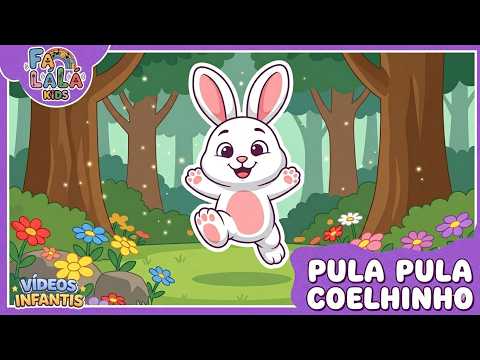Pula Pula Coelhinho 🐰 | Músicas Infantis Educativas | Falalá Kids