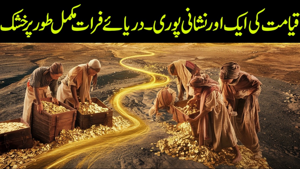 Darya Farat ka waqia | Nehar-e-Farat| Qayamat Ki Nishani River Of Farat ...