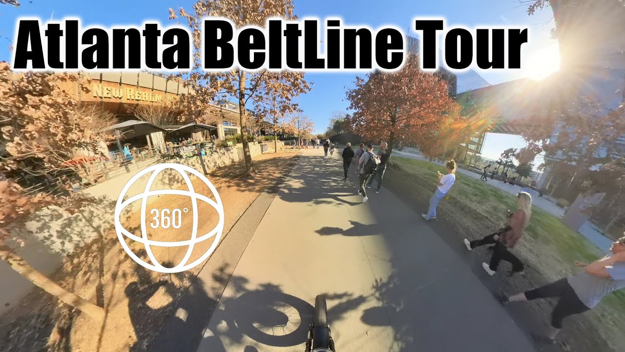 ATLANTA BELTLINE EASTSIDE TRAIL - 360 TOUR - USE YOUR MOUSE OR PHONE TO ...