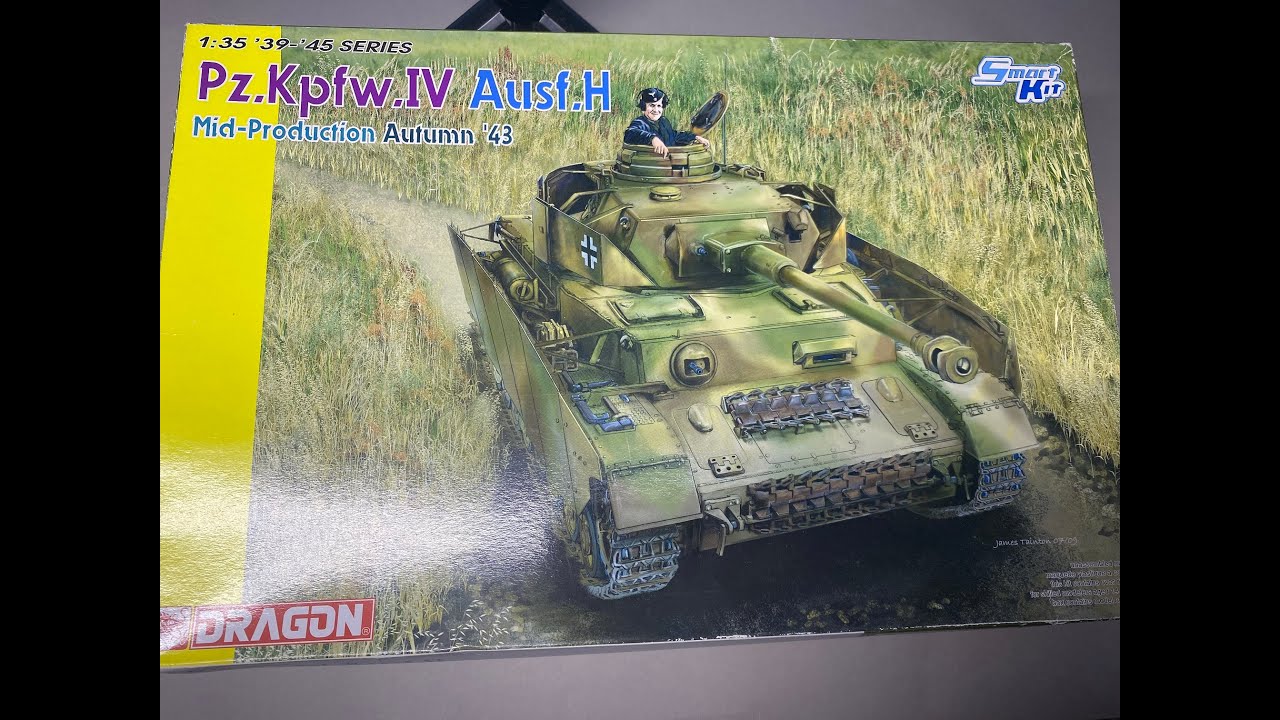 Dragon 1/35 Scale Panzer IV Ausf. H In-Box Review - YouTube