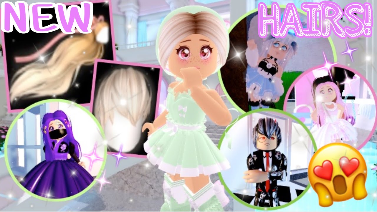 NEW HAIRS are RELEASED! 5 BOY HAIRS and 15 STUNNING girl HAIRS ...