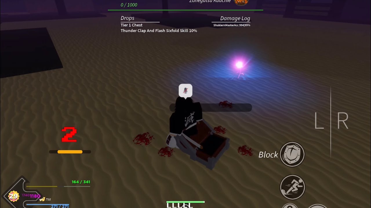 [Project Slayers] Defeating Zengutsu Kuuchie - YouTube